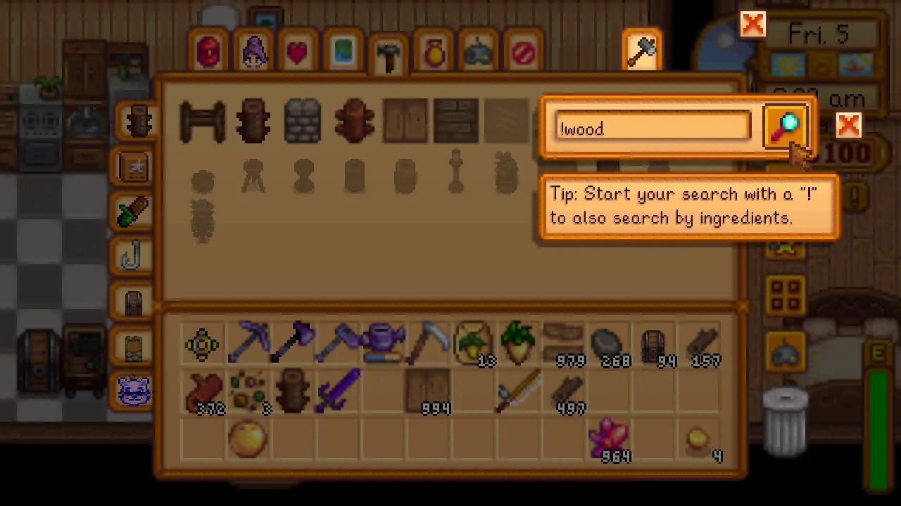 星露谷物语更佳工艺制作MOD-魔岛游戏 | 最新、最全、热门 MOD 免费下载