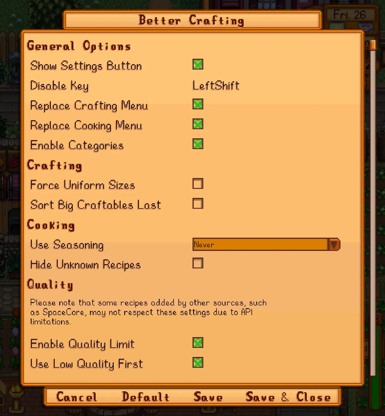 星露谷物语更佳工艺制作MOD-魔岛游戏 | 最新、最全、热门 MOD 免费下载