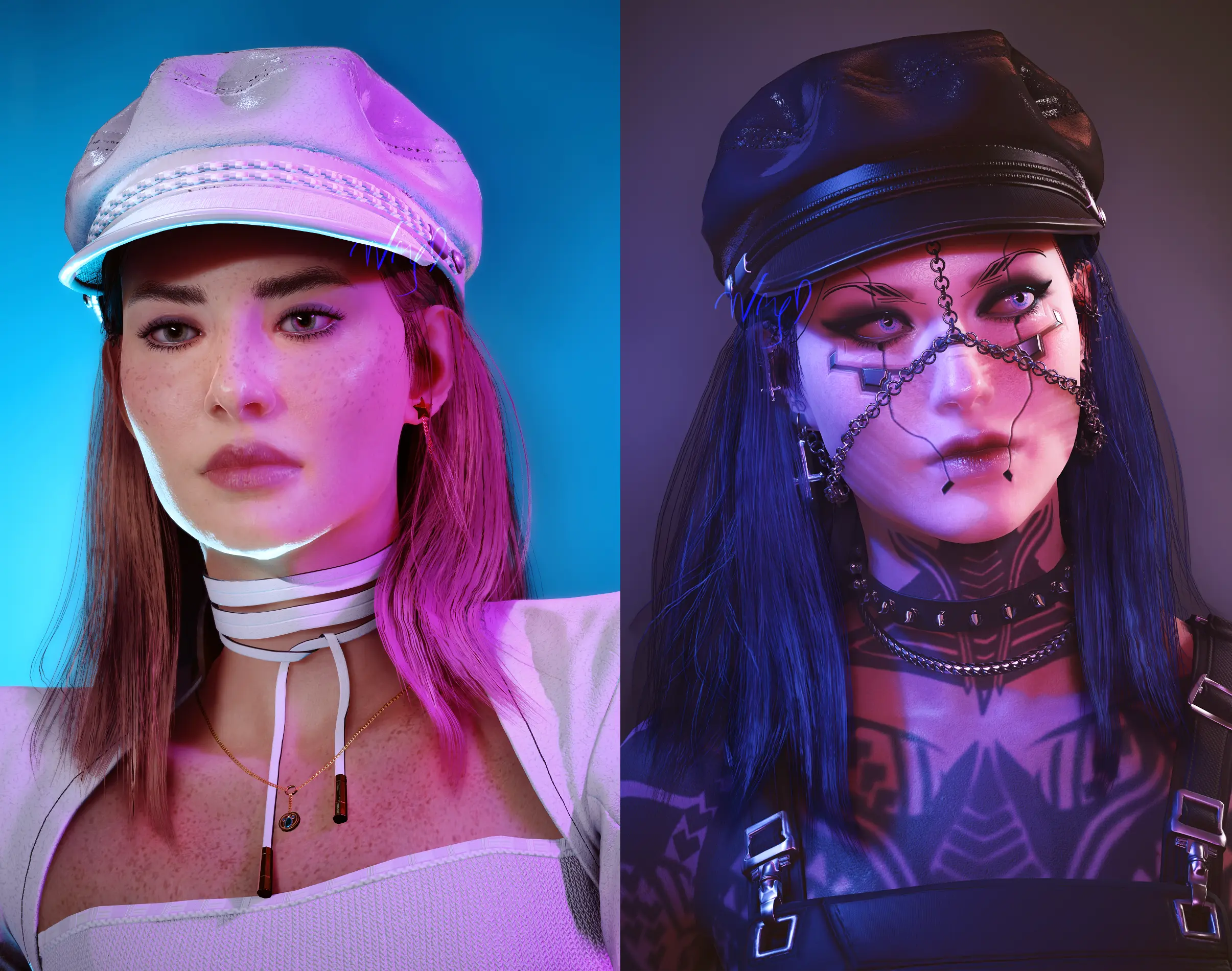 赛博朋克2077翼鹿毛发合集MOD - MODO管家 | 最新、最全、热门 MOD 免费下载